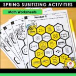 Subitizing Activities Spring Math Bundle - United Teaching
