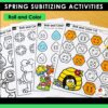 Subitizing Activities Spring Math Bundle - United Teaching