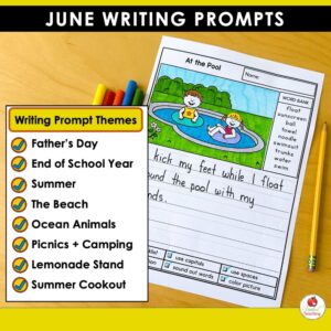 June Writing Prompts Packet - United Teaching