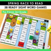 Spring Roll and Race to Read Sight Word Partner Games - United Teaching