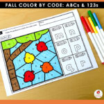 Fall Color by Code: ABCs and 123s - United Teaching