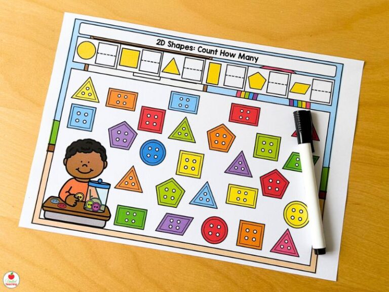 Beginning of the Year Hands-On Math Centers for Kindergarten - United ...