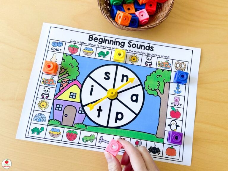 Alphabet Dice and Spinner Games for Letters and Sounds - United Teaching