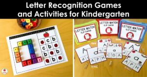 Printable Letter Recognition Games for Kindergarten - United Teaching
