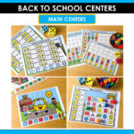 Back to School Math and Literacy Kindergarten Centers - United Teaching