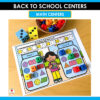 Back to School Math and Literacy Kindergarten Centers - United Teaching