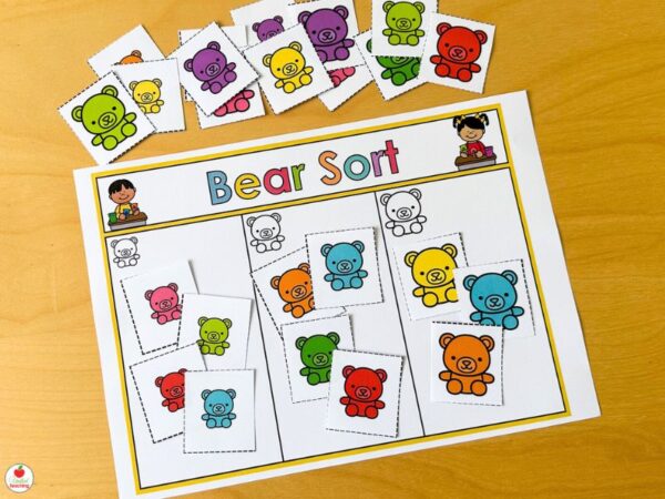 Beginning of the Year Hands-On Math Centers for Kindergarten - United ...
