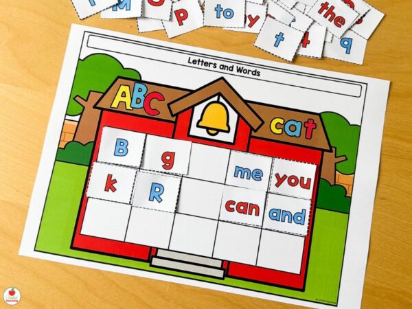 Beginning of the Year Literacy Centers for Kindergarten - United Teaching