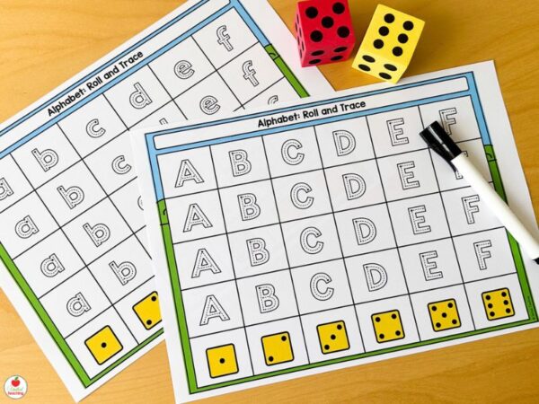 Beginning of the Year Literacy Centers for Kindergarten - United Teaching