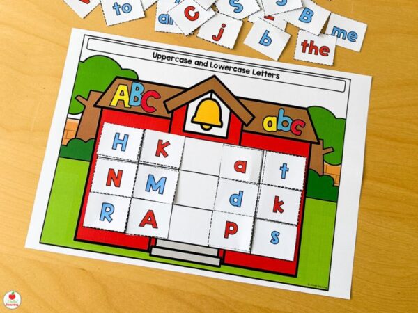 Beginning of the Year Literacy Centers for Kindergarten - United Teaching