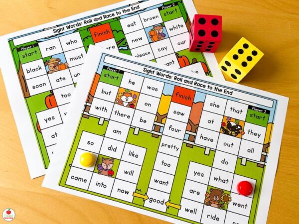 Fall Literacy Centers for Kindergarten - United Teaching