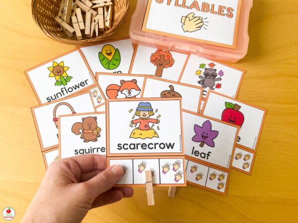 Fall Literacy Centers for Kindergarten - United Teaching