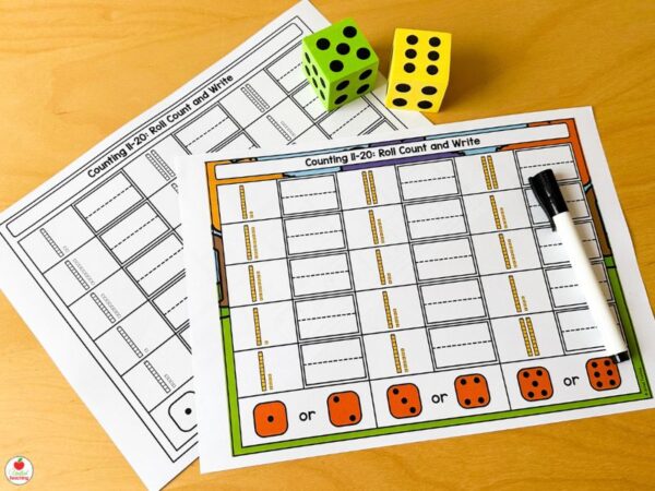 Fall Math Centers for Kindergarten - United Teaching