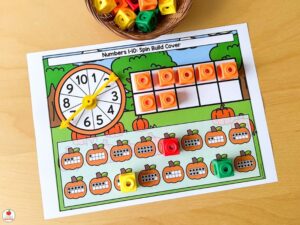 Fall Math Centers for Kindergarten - United Teaching