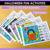 Halloween Fun Activities Packet - United Teaching