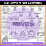 Halloween Fun Activities Packet - United Teaching