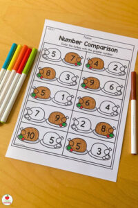 Printable Kindergarten Thanksgiving Worksheets That Make Learning Fun ...