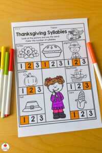 Printable Kindergarten Thanksgiving Worksheets That Make Learning Fun ...