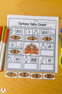 Printable Kindergarten Thanksgiving Worksheets That Make Learning Fun ...