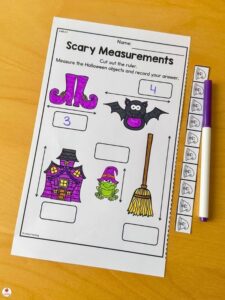 Halloween Math Worksheets for Kindergarten - United Teaching