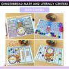 Gingerbread Math and Literacy Centers for Kindergarten - United Teaching