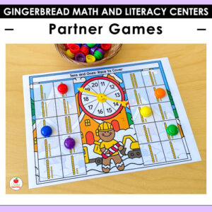 Gingerbread Math and Literacy Centers for Kindergarten - United Teaching