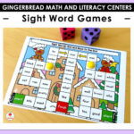 Gingerbread Math and Literacy Centers for Kindergarten - United Teaching