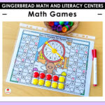 Gingerbread Math and Literacy Centers for Kindergarten - United Teaching